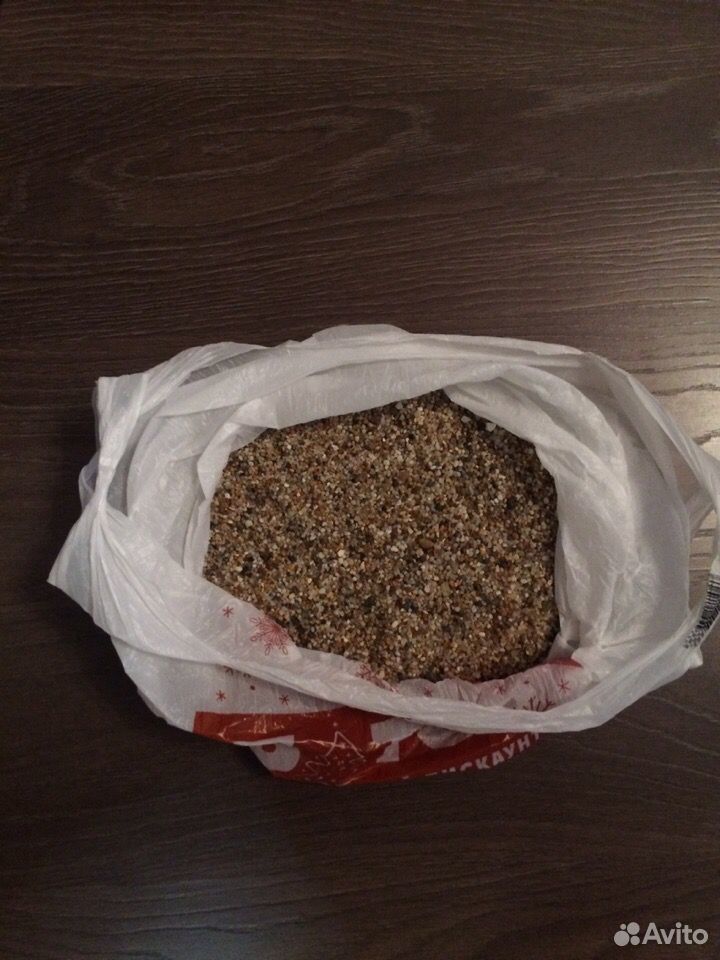 Грунт зернистый для аквариума