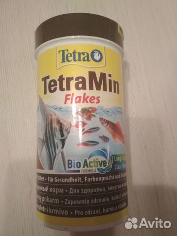 Корм для аквариумных рыбок TetraMin Flakes