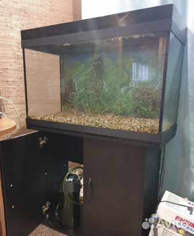 Аквариум с тумбой