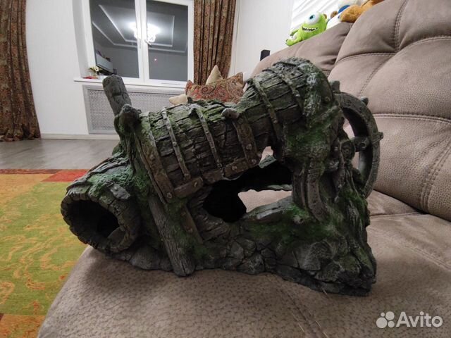 Корабль для аквариума