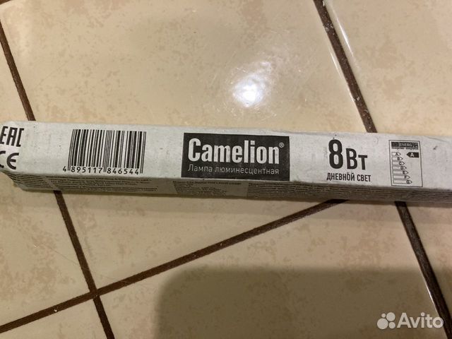 Лампа люминесцентная Camelion G5, T4, 8Вт, 6500 К