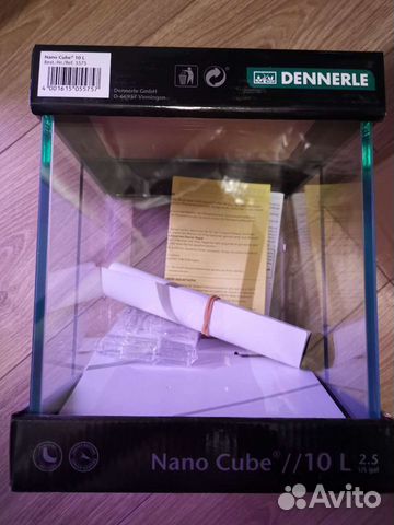 Новый аквариум dennerle cube 10L