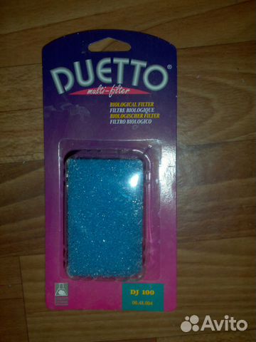 Губка для фильтра Duetto DJ100 (в аквариум)