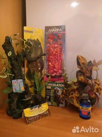 Аквариумный декор (набор)